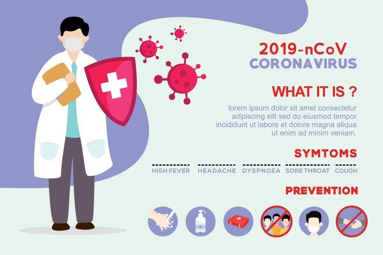 Infected virus Royalty Free Vector Image - VectorStock