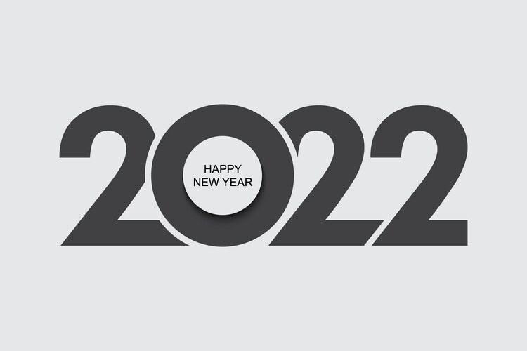Happy new year 2026 text – Royalty-Free Vector | VectorStock