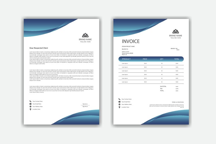 Invoice Vector Images (over 45,000)