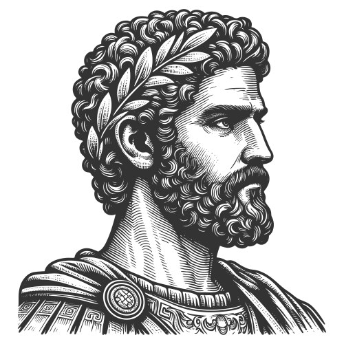 Roman emperor Royalty Free Vector Image - VectorStock