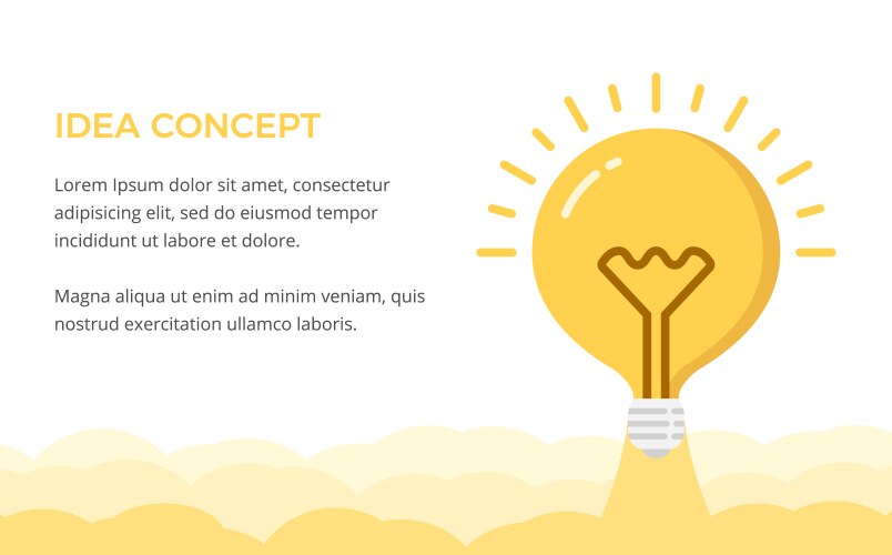 Idea loading concept Royalty Free Vector Image