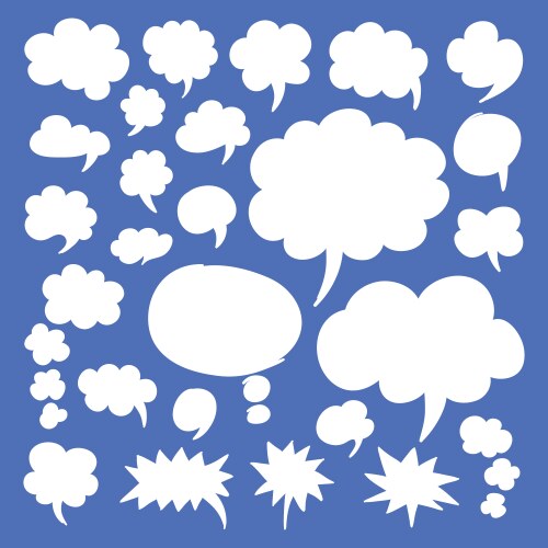 Speech and Thought Bubbles Vector Images (over 19,000)