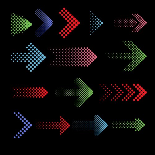 Dotted Arrow Vector Images (over 27,000)