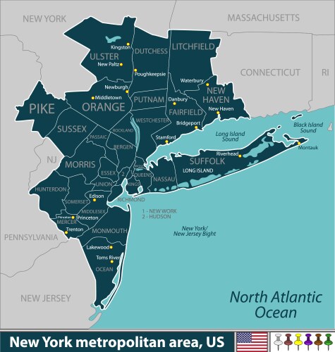 New York Map Vector Images (over 4,500)