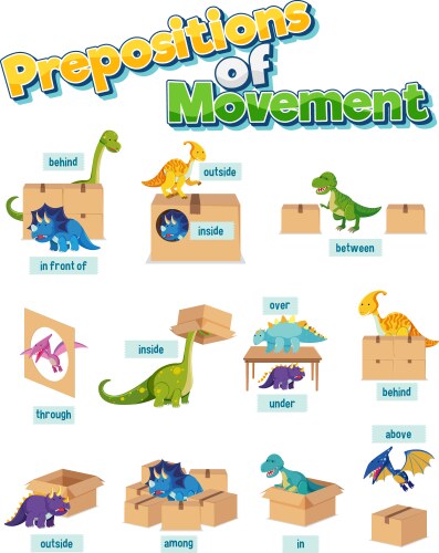 Preposition Between Vector Images (over 340)