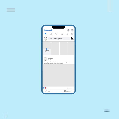 Facebook Interface Vector Images (over 2,100)