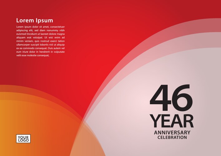 46th Anniversary Vector Images (over 780)