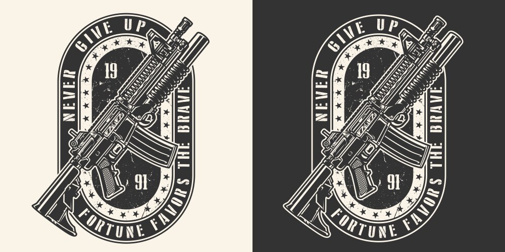 Vintage firefighting monochrome logos Royalty Free Vector