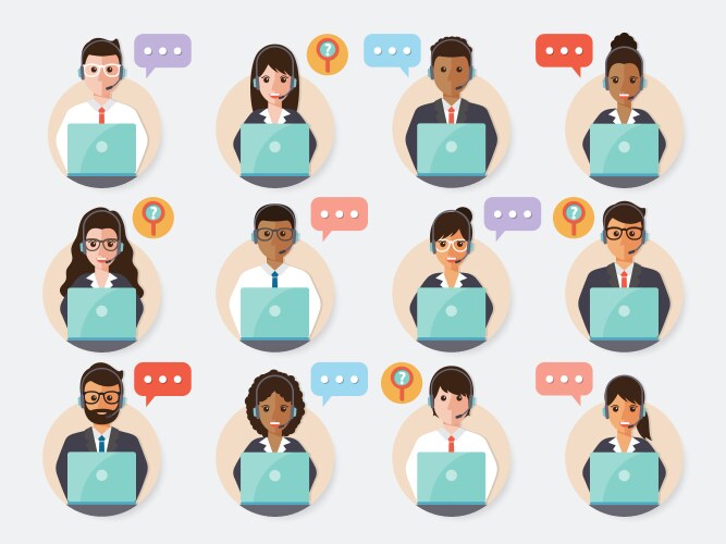 Customer Service Vector Images (over 240,000)