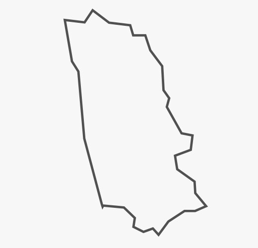 Davanagere district map karnataka state india Vector Image