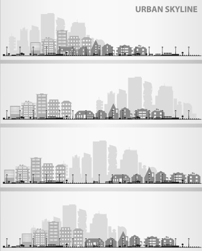 Small Town Vector Images (over 11,000)