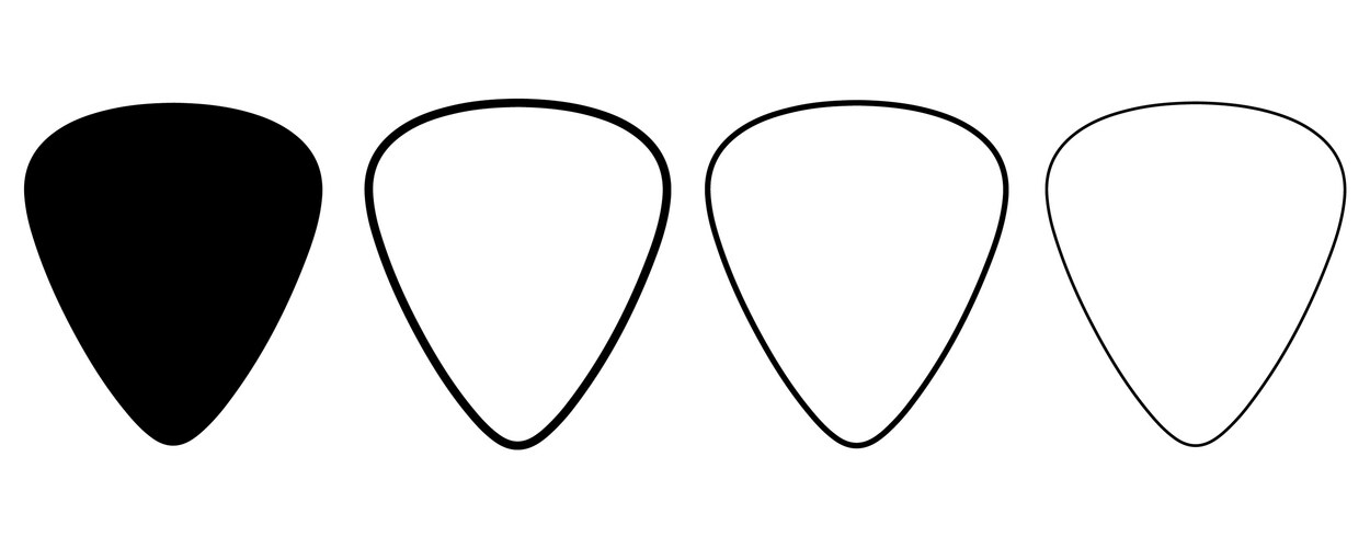 Guitar Pick Vector Images (over 3,600)