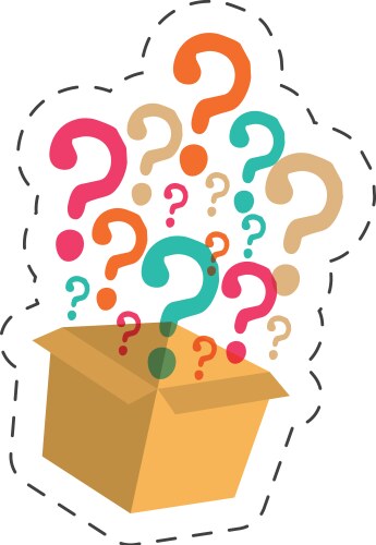 Cloud question mark Royalty Free Vector Image - VectorStock