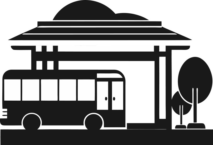 Bus Station Symbol