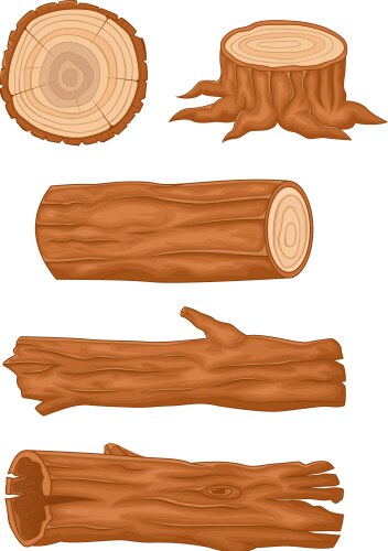 Wood Log Cartoon Vector Images (over 6,200)