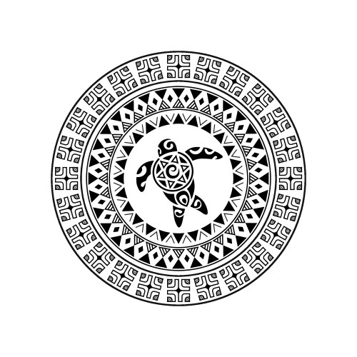 Tattoo Turtle Aztec Vector Images (over 150)