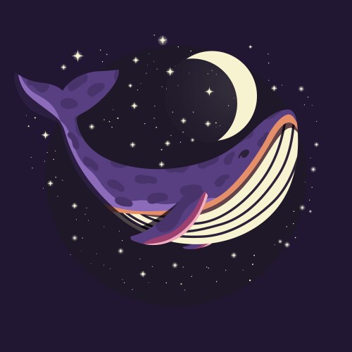 Space Whale Vector Images (over 630)