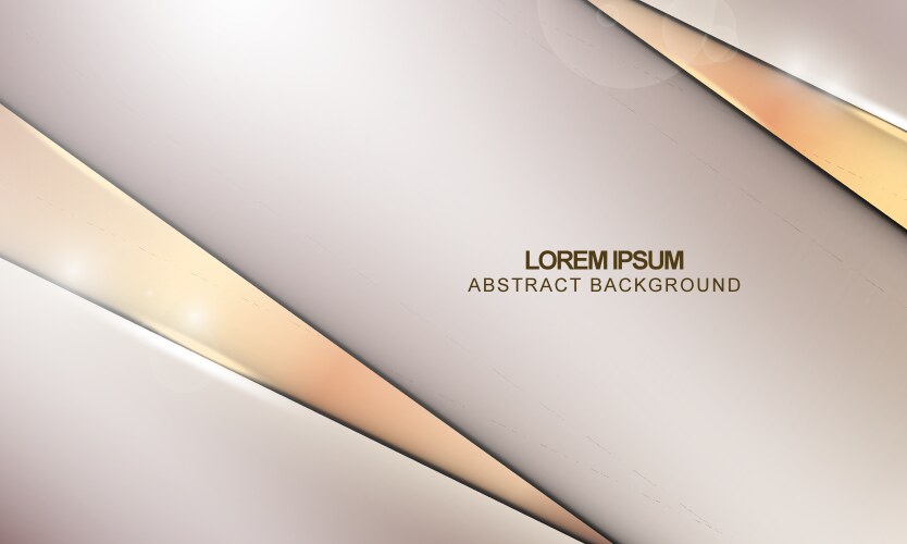 Arrow overlapping layer with lighting background Vector Image