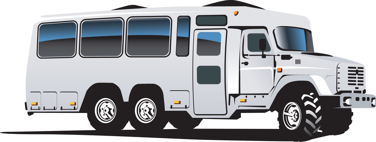 City bus Royalty Free Vector Image - VectorStock