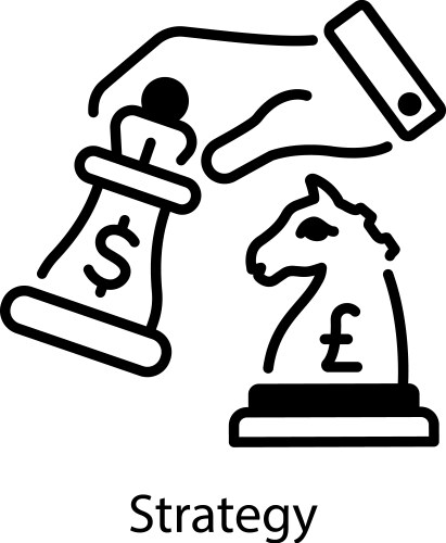 Strategic planning Royalty Free Vector Image - VectorStock