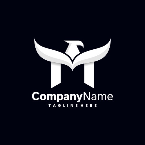 M Letter Wing Vector Images (over 600)