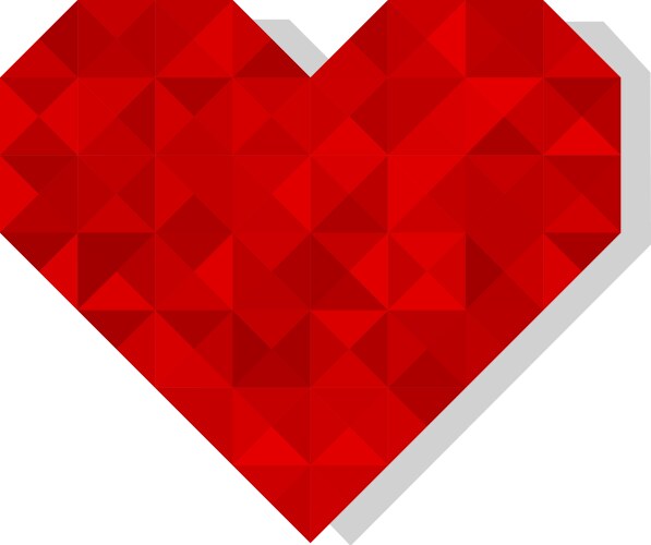 Geometric Heart Shape Vector Images (over 22,000)