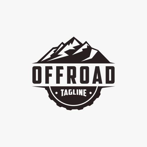 Off-road logo image Royalty Free Vector Image - VectorStock