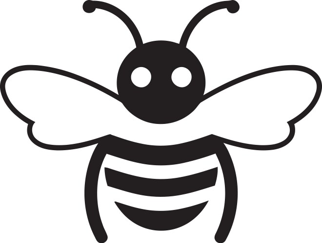 Beehive dynasty profile beehive tribe badge Vector Image