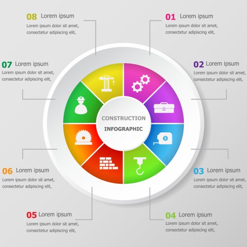 Concrete Infographic Vector Images (over 520)