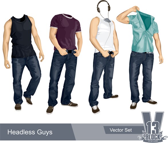 Headless Man Vector Images (over 130)