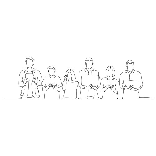 People Line Art Vector Images (over 210,000)