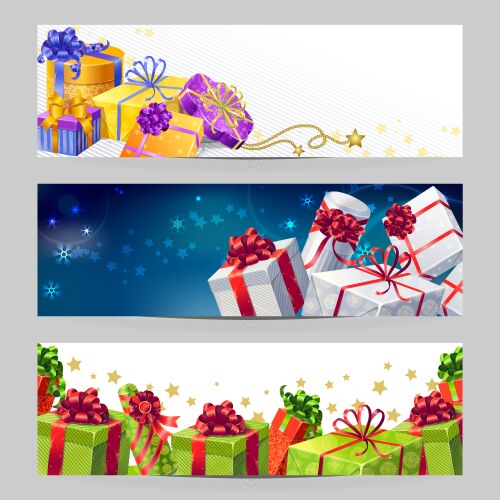 Gift cards Royalty Free Vector Image - VectorStock