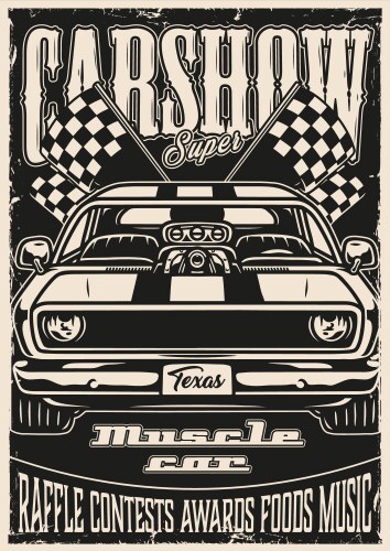 Car show Vector Images & Graphics for Commercial Use | VectorStock