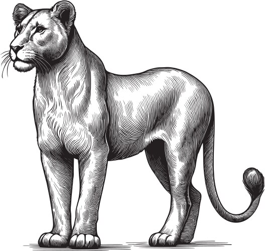 Lioness Vector Images (over 2,100)
