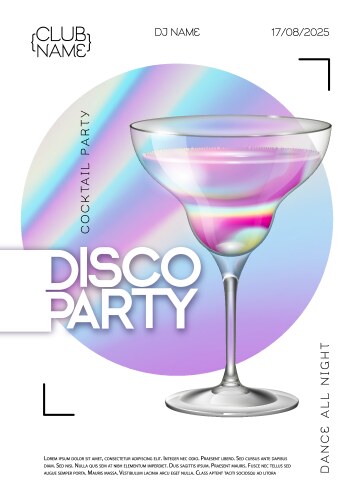 Cocktail menu Royalty Free Vector Image - VectorStock