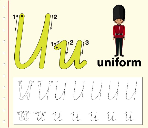 Letter u words and pictures Vector Images & Graphics for Commercial Use ...