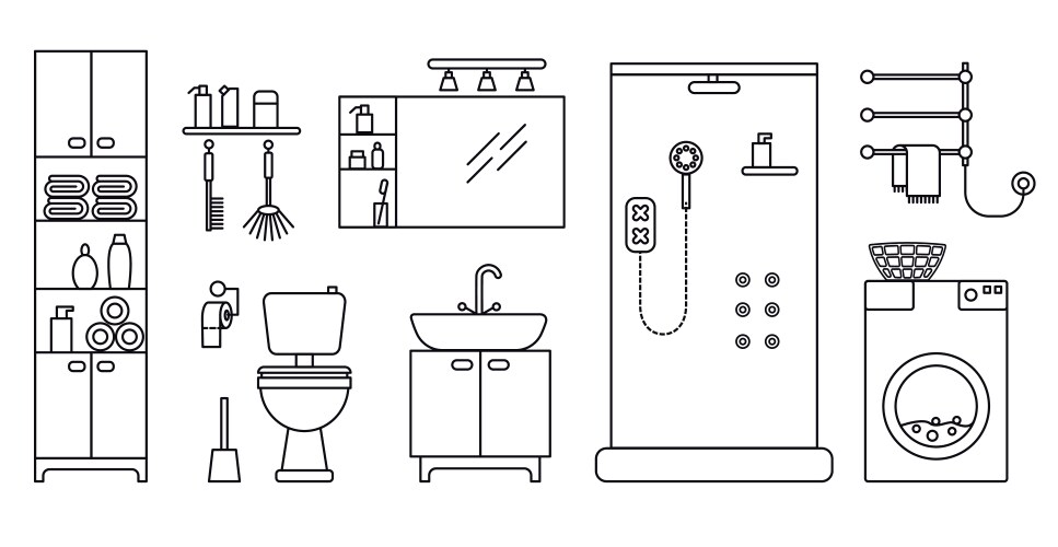 Toilet Drawing Bidet Vector Images (over 270)