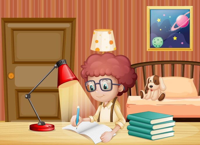 Cartoon Homework Vector Images (over 32,000)