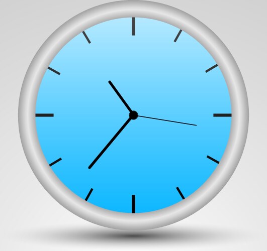 Blue Clock Vector Images (over 41,000)
