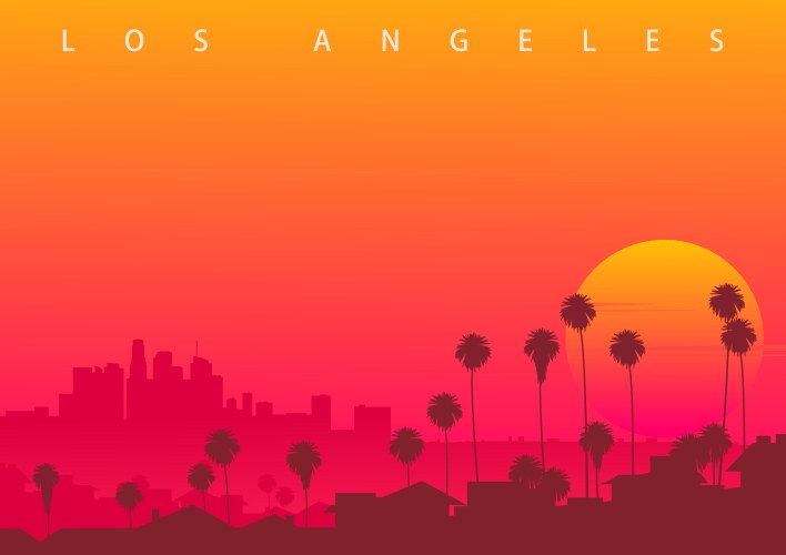 Los Angeles Vector Images (over 4,100)