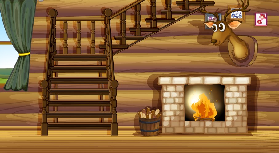 Cartoon Fireplace Vector Images (over 8,400)