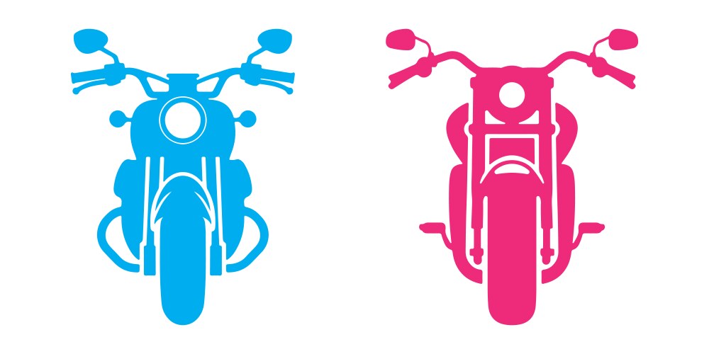 Motorcycle Front Vector Images (over 5,300)