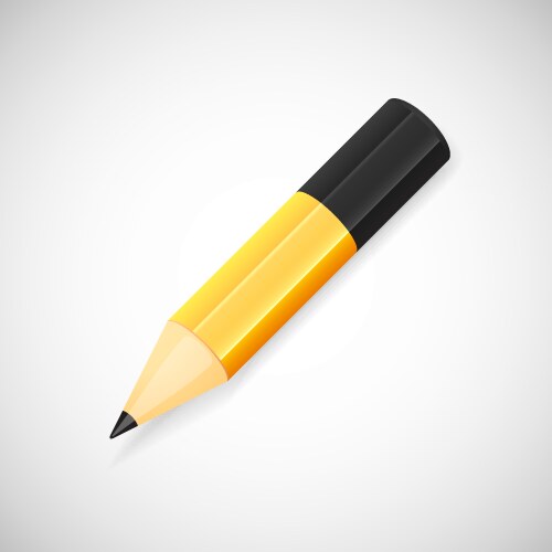 Creative pencil Royalty Free Vector Image - VectorStock