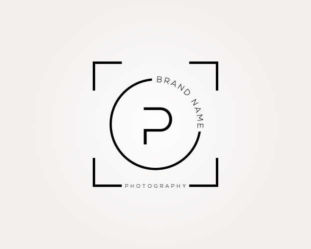 Letter P Camera Logo Vector Images (over 530)