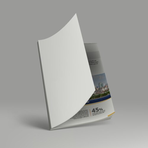 Large set of mockup catalog brochure or booklet Vector Image