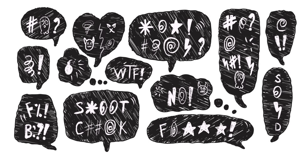 Swearing Swear Cartoon Vector Images (over 970)