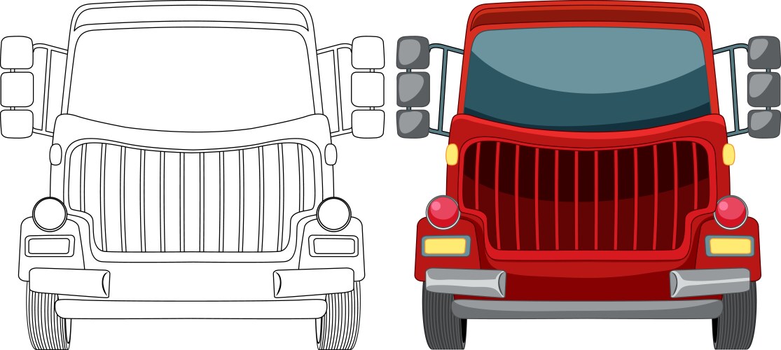 Jeep Outline Vector Images (over 1,300)