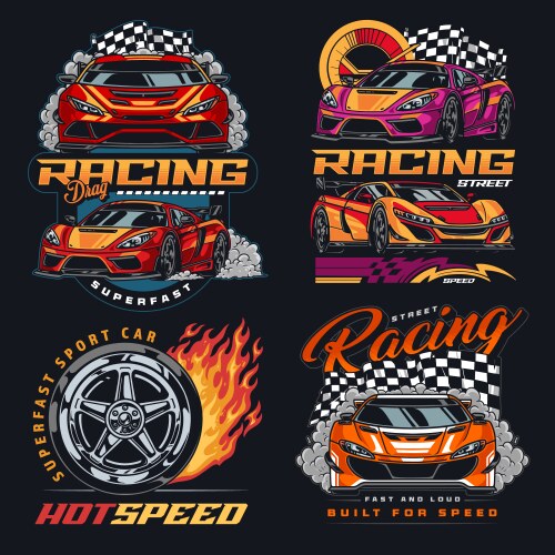 Drag Racing Logo Vector Images (over 1,200)