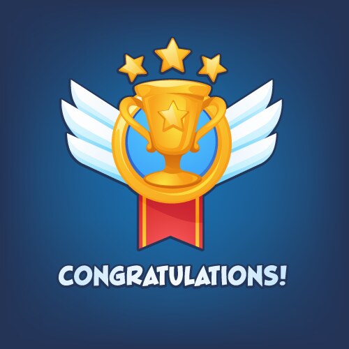 Winner Congratulations Vector Images (over 9,000)