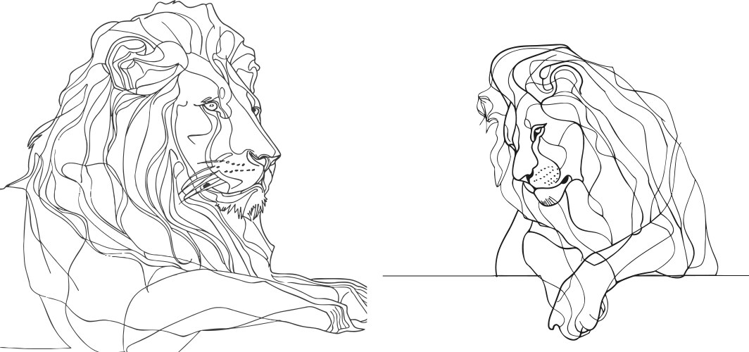 Continuous Line Vector Images (over 150,000)